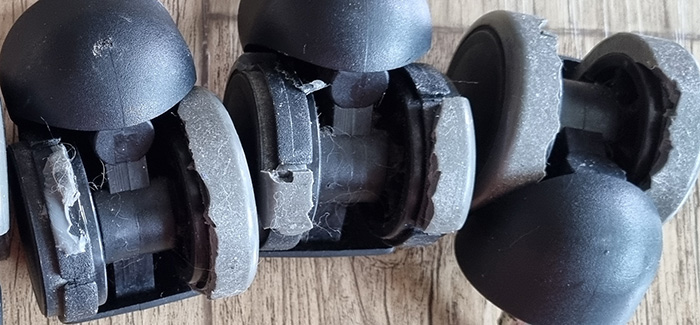 사일런트런 60mm 오피스체어 캐스터 > 오피스체어 | (주)캐스터웍스 - 히노모토휠 한국총판